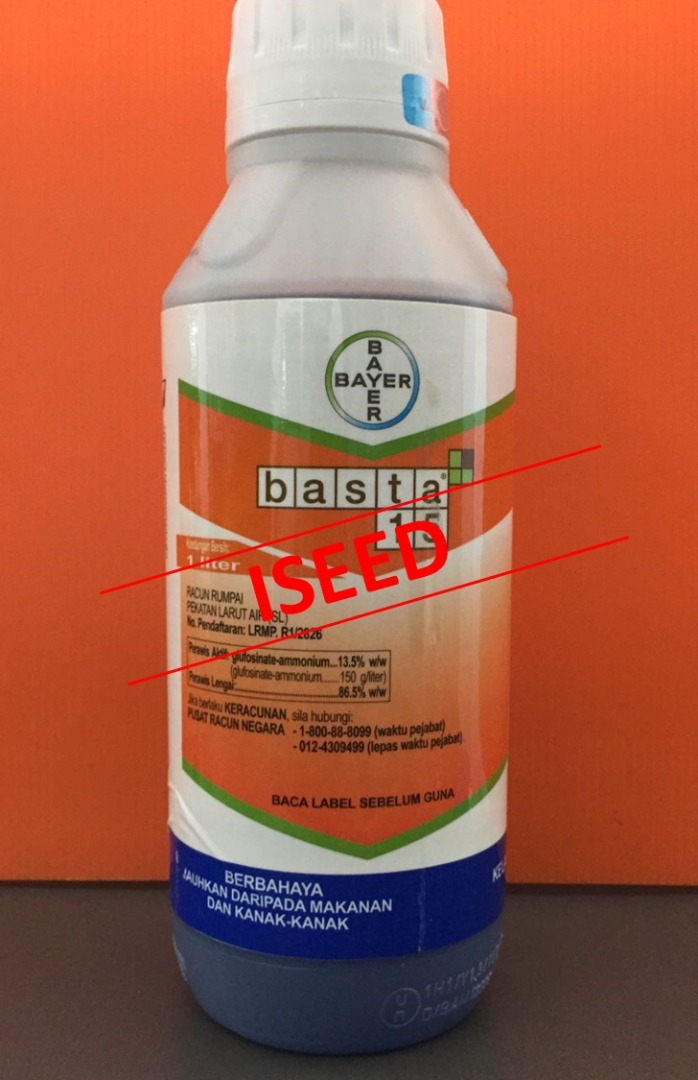 BAYER BASTA 15 1 LITER (Active Ingredient : Glufosinate Ammonium 13.5% ...